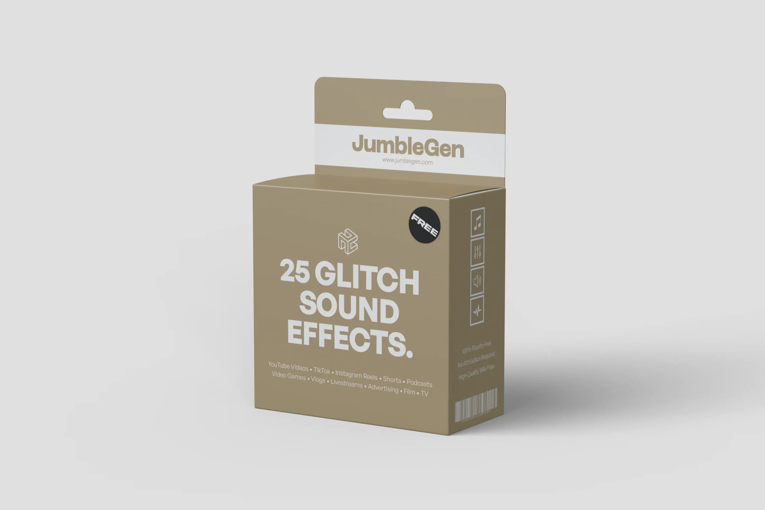 25 Free Glitch Sound Effects | Royalty-Free WAV